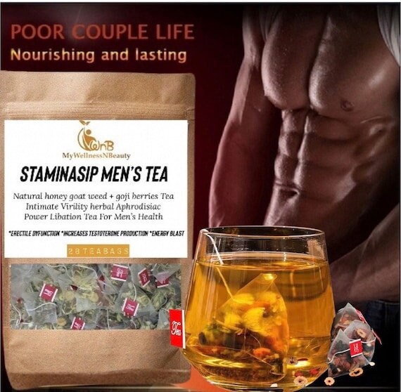 Staminasip Men Tea Enhancement Tea I Man Sexual Tea. Honey - Etsy