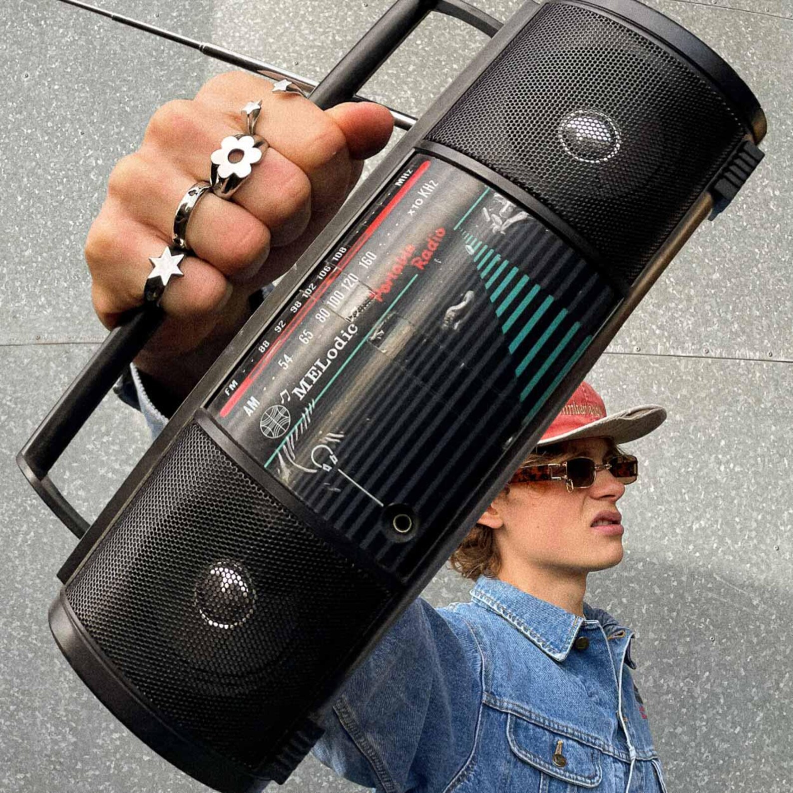 Flower Signet Ring | Vintage Aesthetic Ring | Minimal Statement Jewelry ...