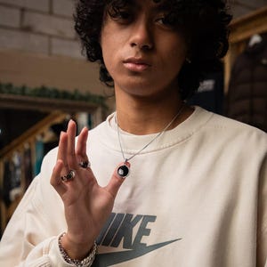 8 Ball Pendant Necklace | Urban Streetwear Jewelry | Hip Hop Chain ...