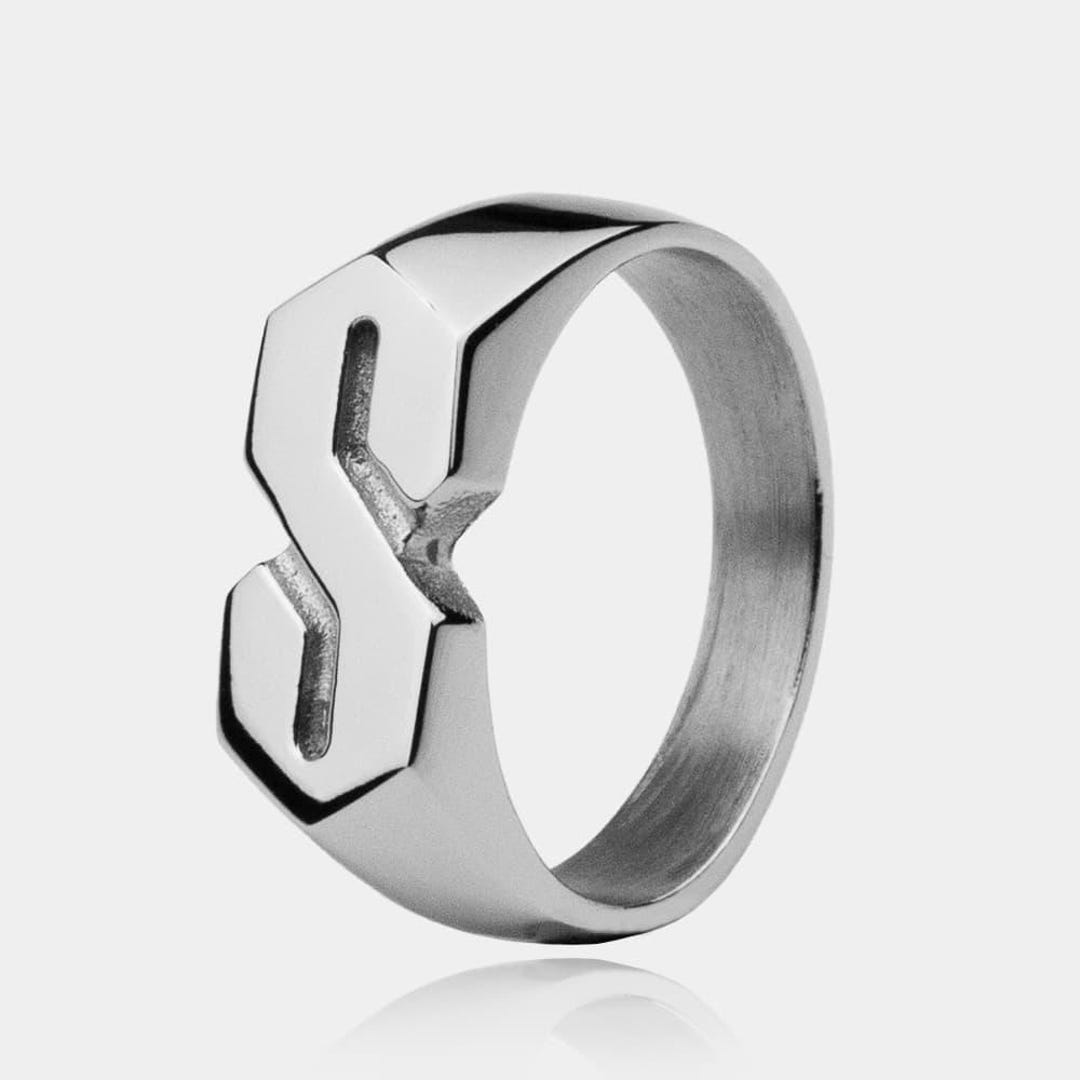 Nostalgic S Ring | Custom Retro Nostalgia Jewelry for Men & Women ...