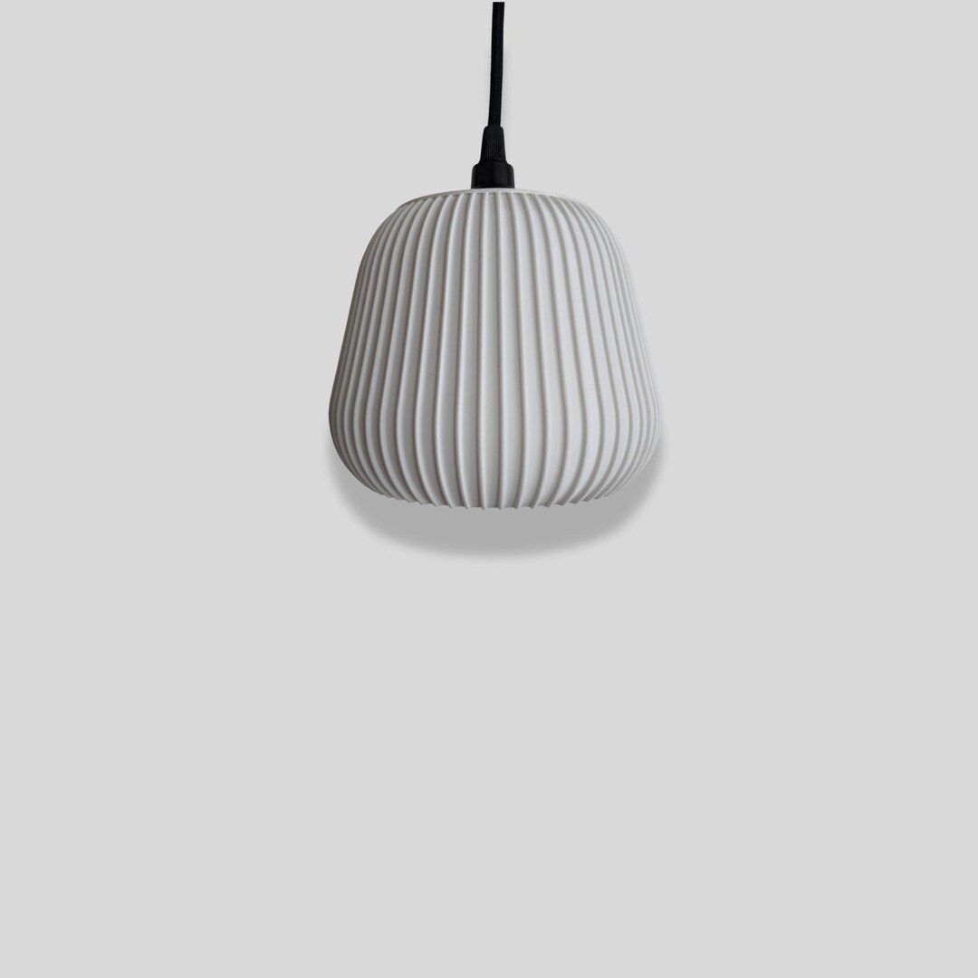 Lamp Shade Minimalist Pendant Light Geometric Lighting Warm White ...