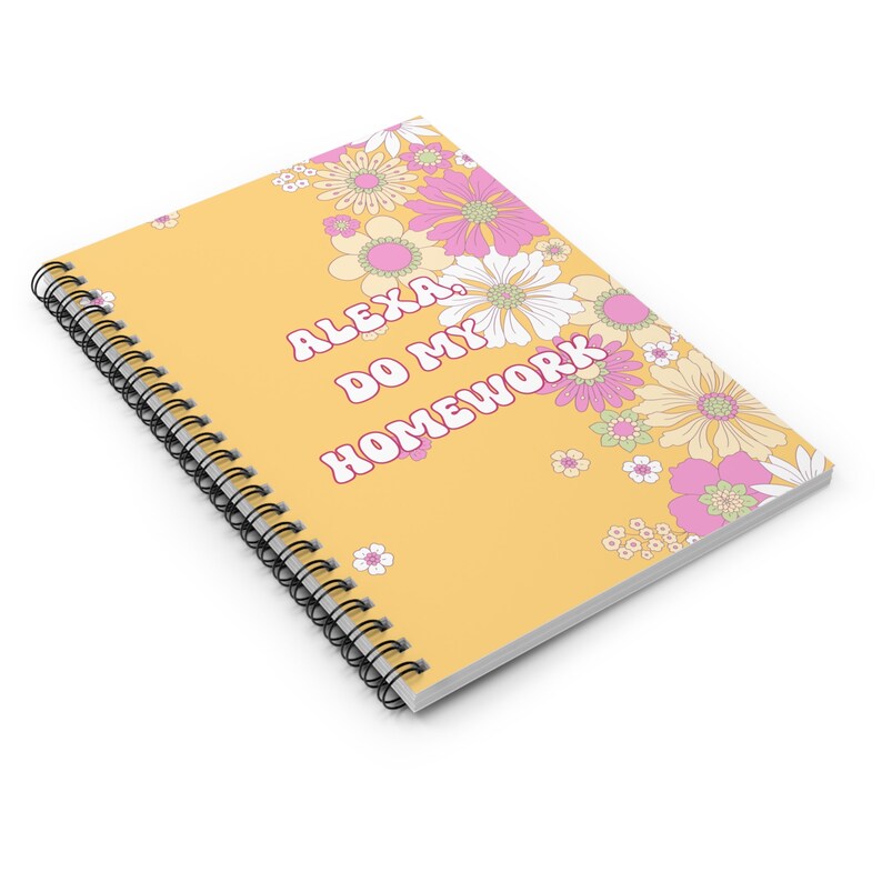 Spiral Notebook, Spiral Journal, Assignment Notebook, Homework Notebook ...