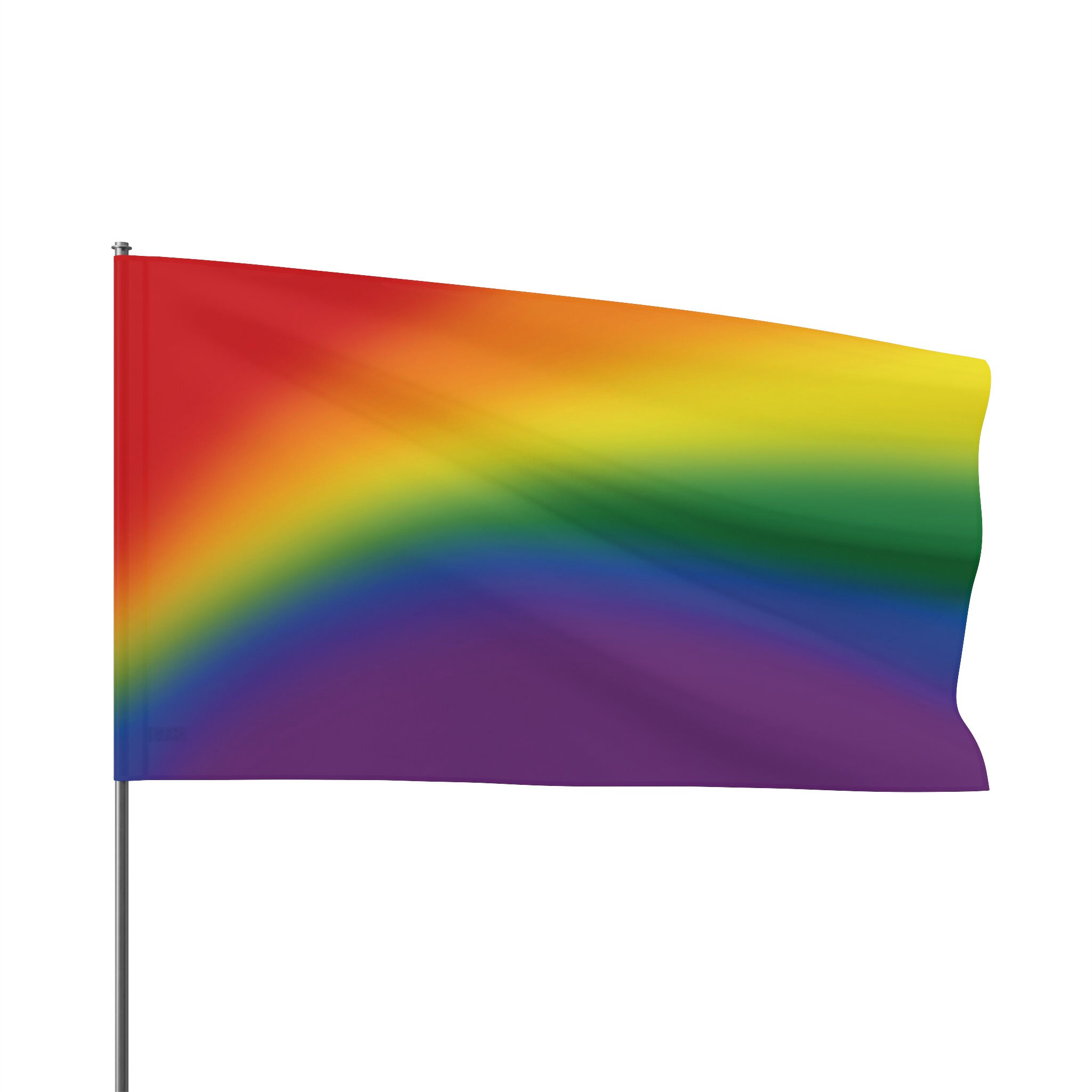 Rainbow Flag - Indoor Outdoor - Three Sizes! Pride Month! - Etsy