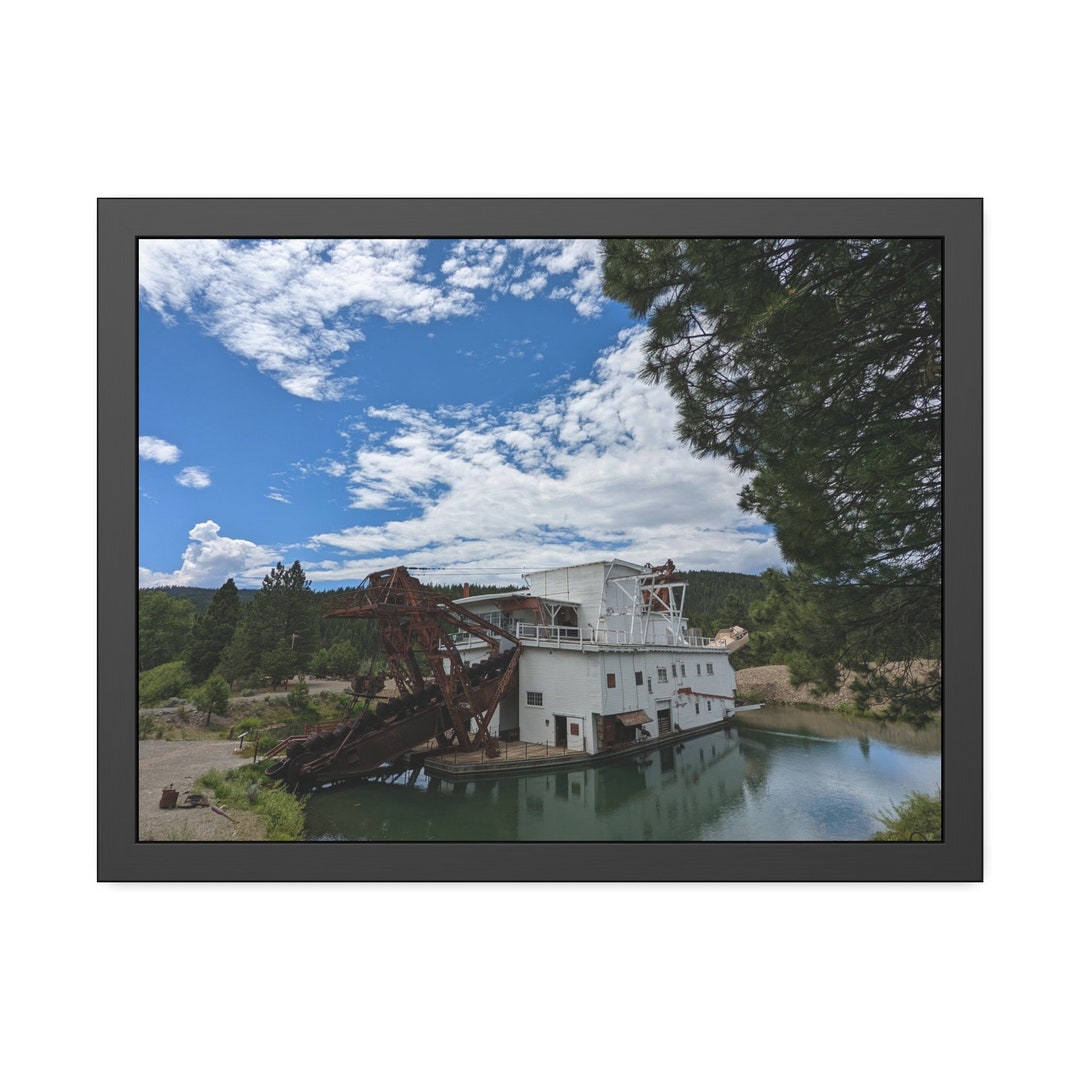 Sumpter Dredge Framed Poster Two Sizes Ready to Hang - Etsy