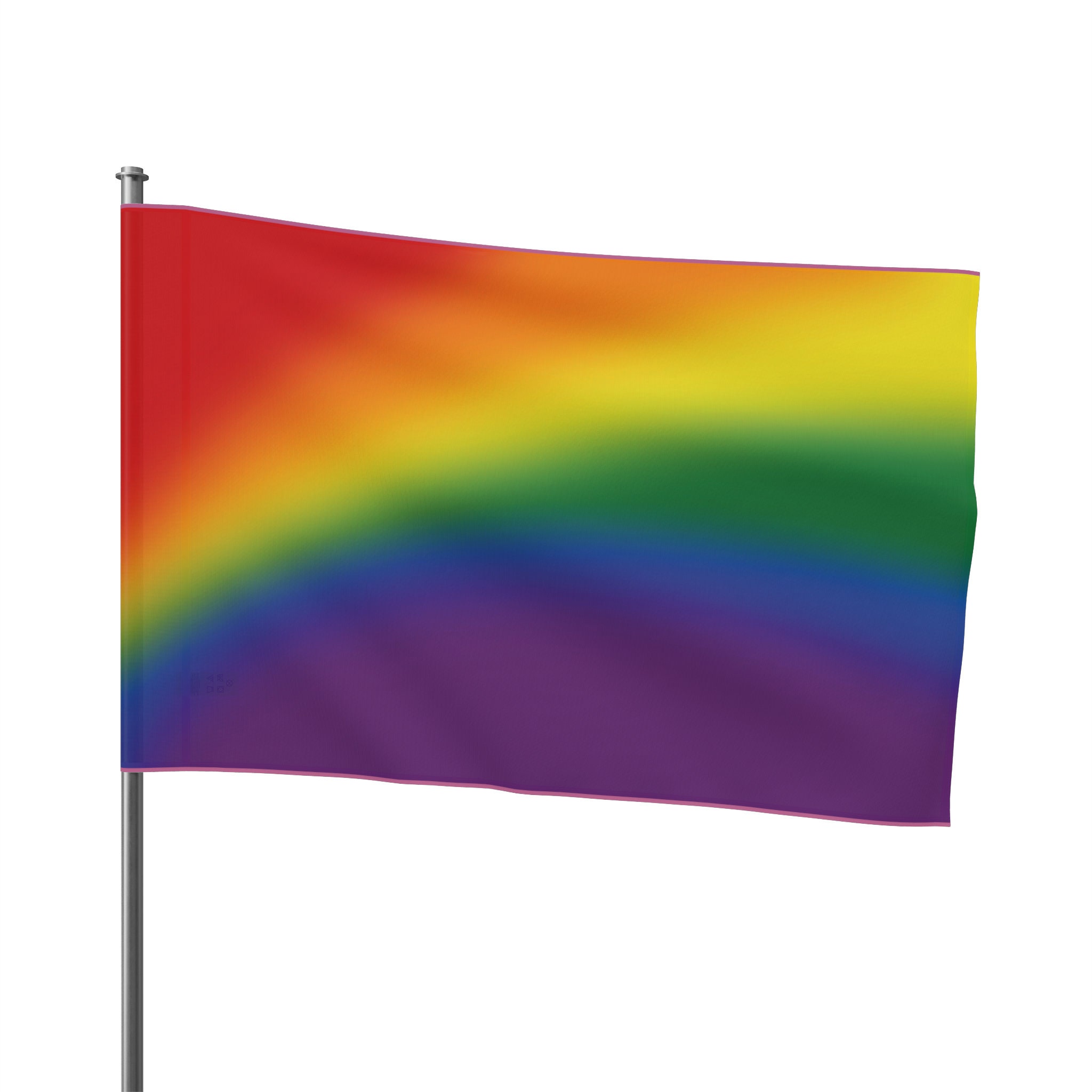 Rainbow Flag Indoor Outdoor Three Sizes Pride Month - Etsy