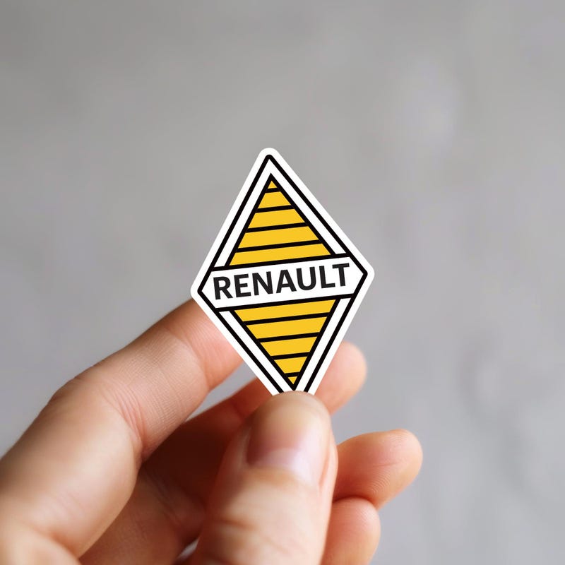 Renault Logo Vintage - Etsy UK