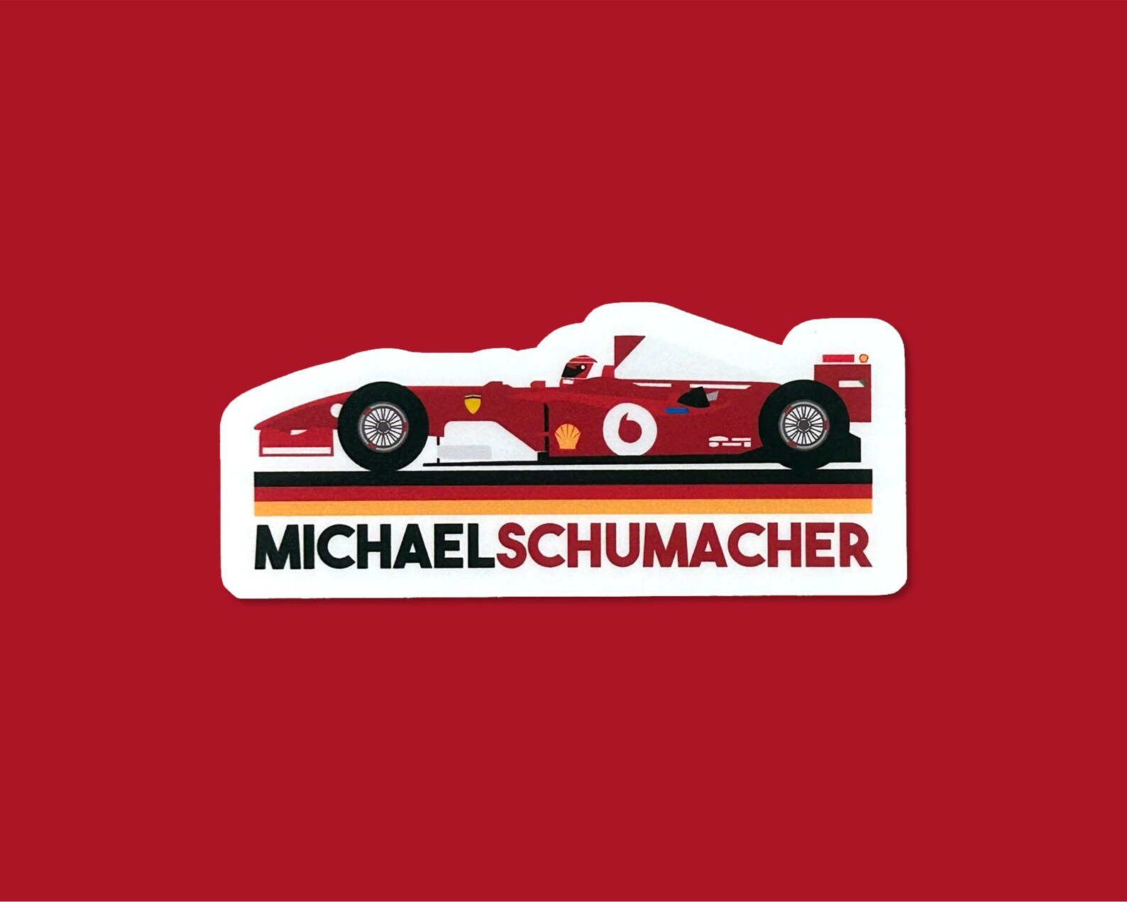Formula 1 Legendary Champions Bundle Sticker - High Quality Vinyl ...