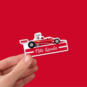 Niki Lauda Ferrari 321T F1 Sticker - High Quality Vinyl Sticker, F1 ...