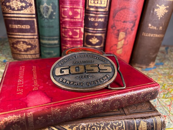 Vintage Goss Printing Press Solutions Graphic Systems… - Gem