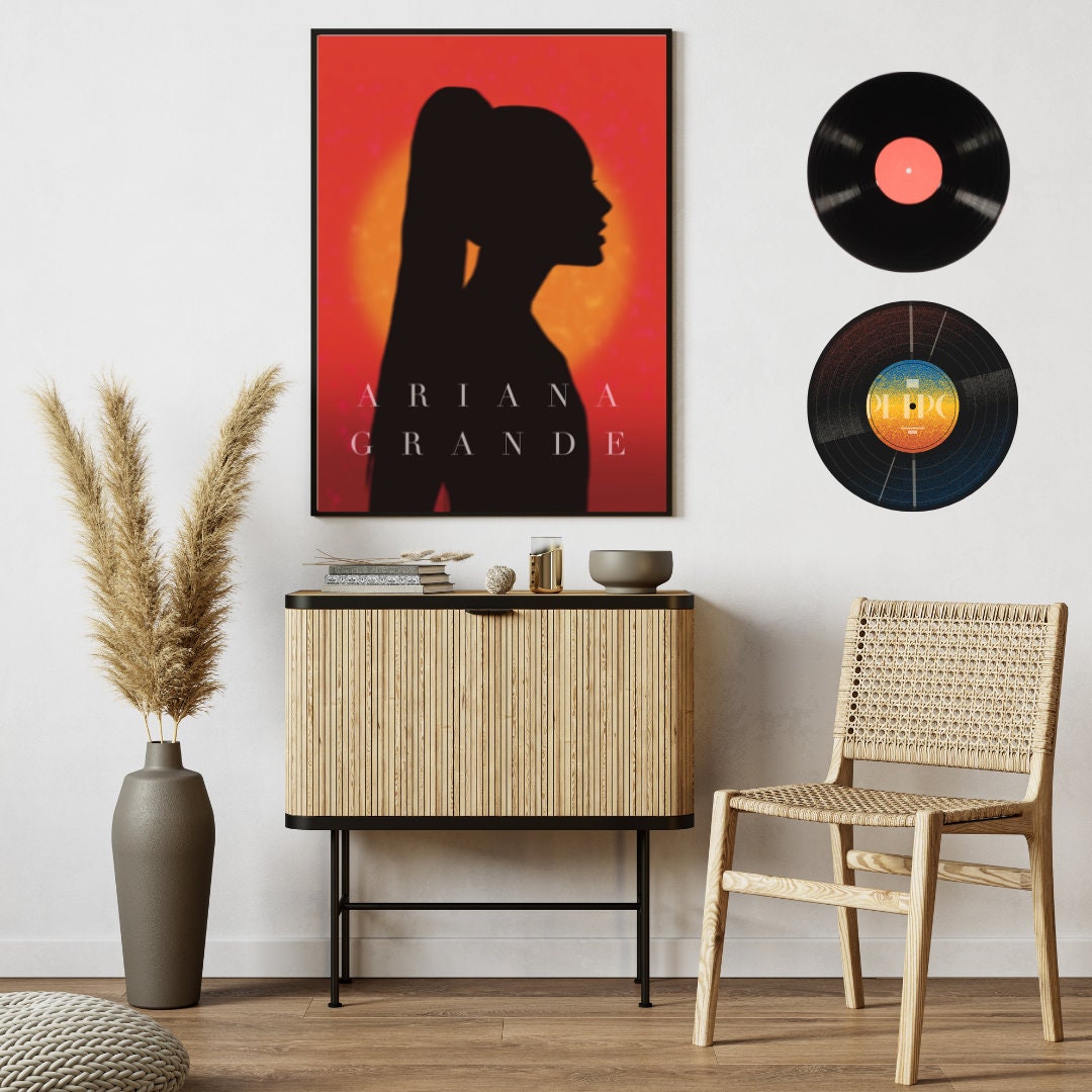 Ariana Grande Poster, Music Poster, Home Poster, Modern Art, Aesthetic ...