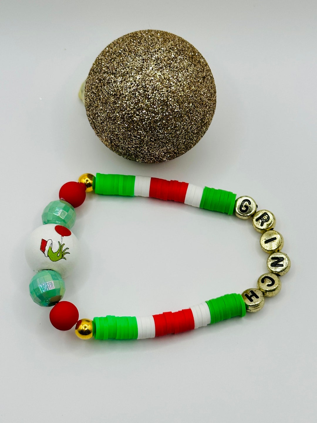 Grinch Bracelet - Etsy