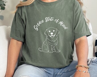 Golden Retriever T-shirt - Etsy