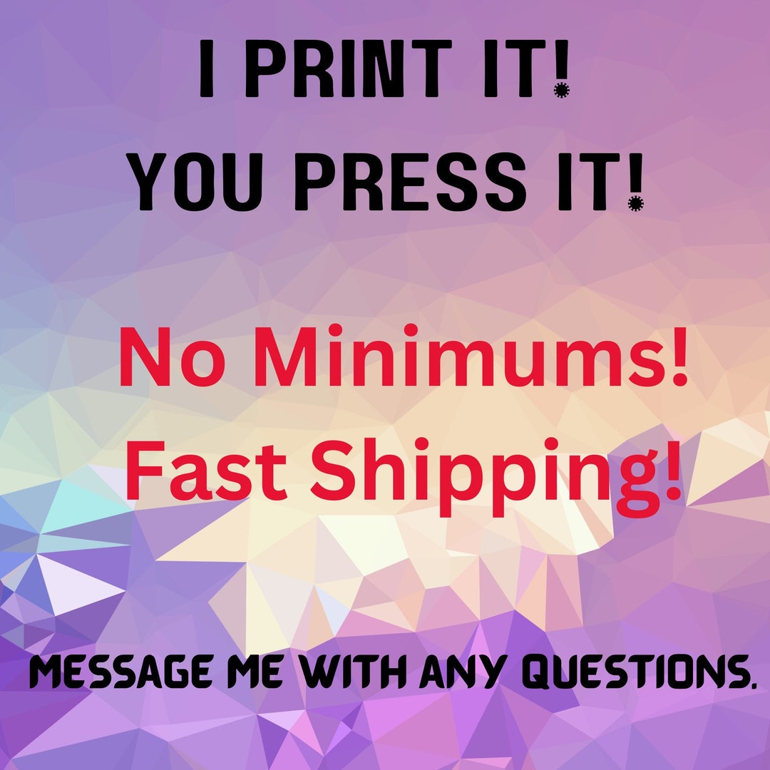 Custom Sublimation Print - Etsy