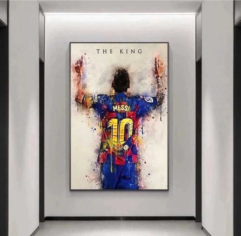 Lionel Messi Posters - Etsy UK