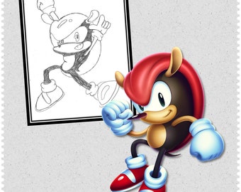 SONIC & TAILS Drawing by Tay - Etsy