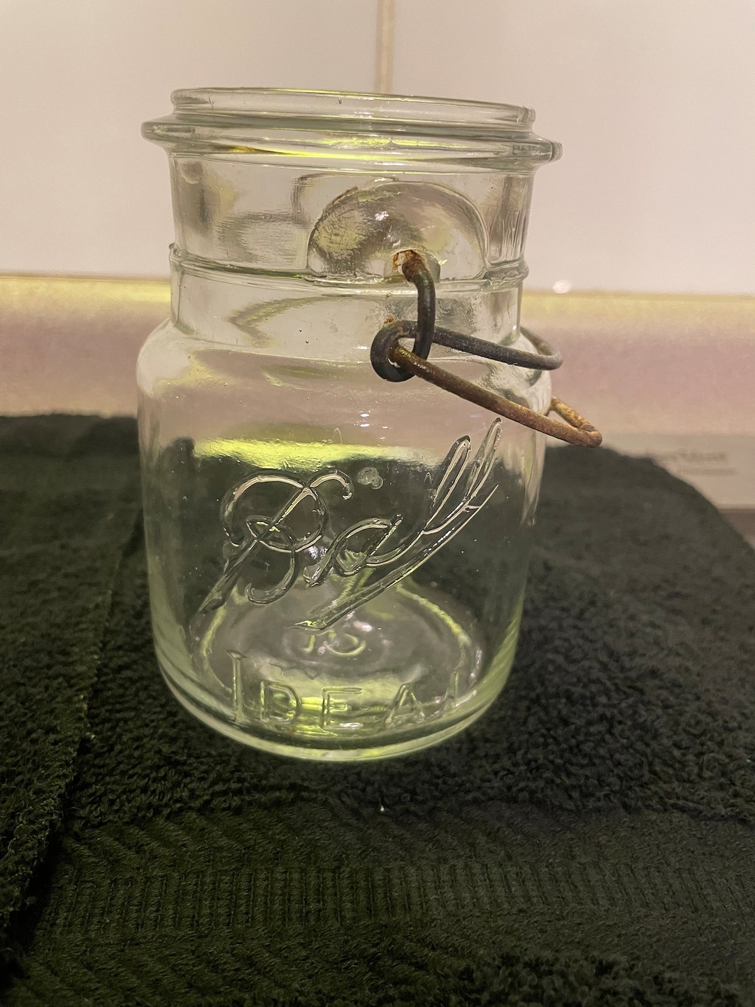 Vintage 1910 Ball Ideal Mason Jar Original Hardware - Etsy