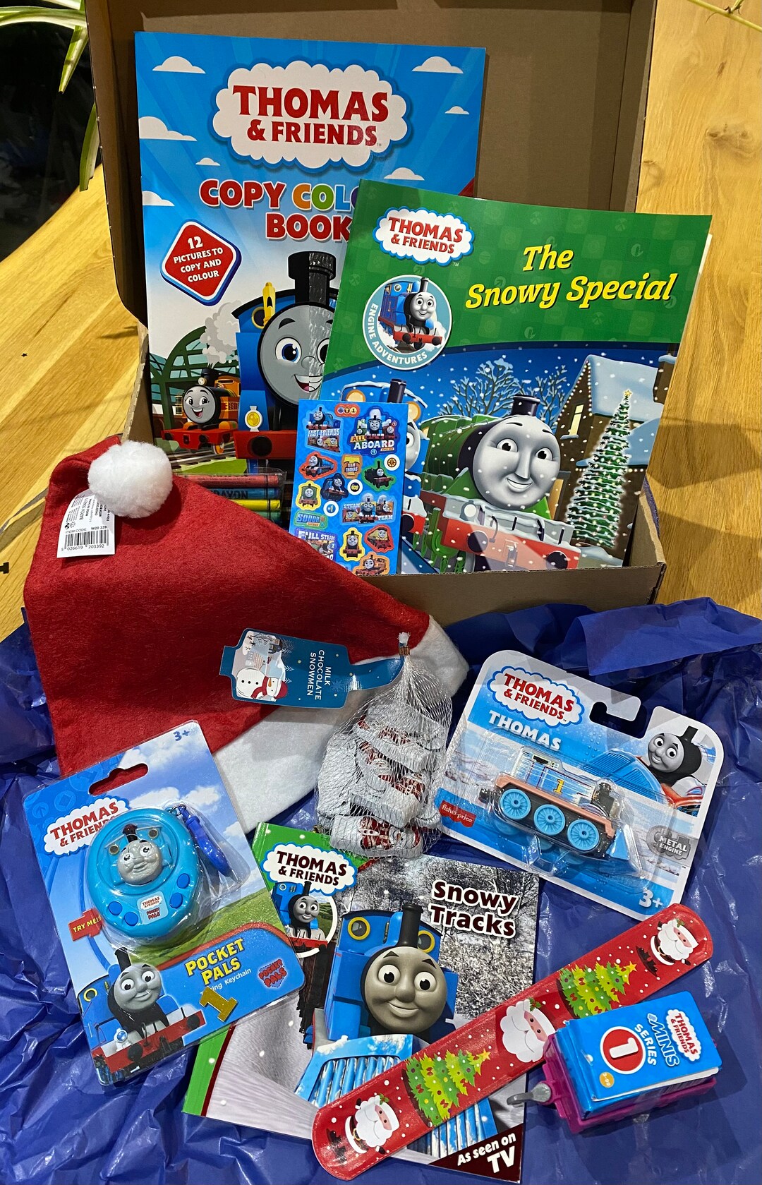 Thomas and Friends Christmas Box - Etsy UK