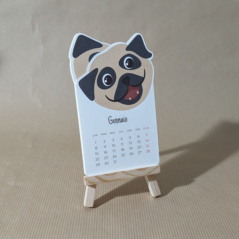 Pug Calendar - Etsy