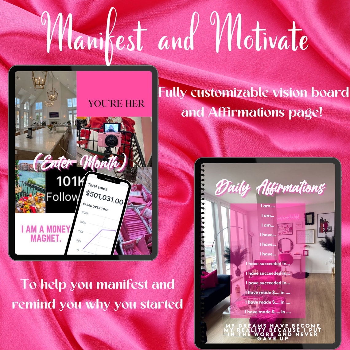 Social Media Content Consistency Planner Template - Etsy