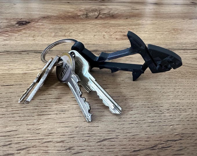 Shark and Whale Keychains - Etsy