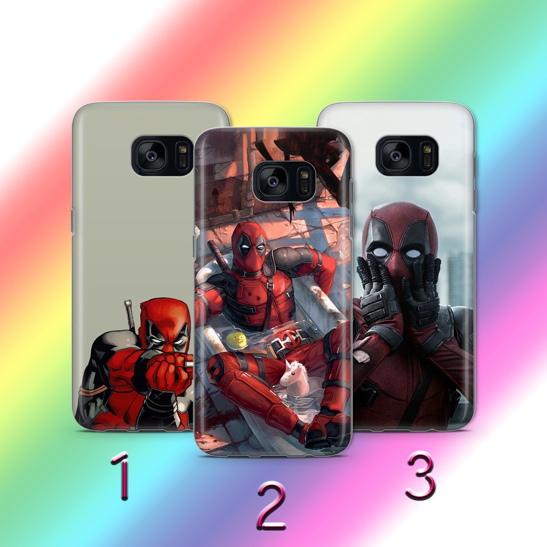 Deadpool 3 Phone Case Cover for Samsung Galaxy S5 S6 S7 S8 S9 Edge Plus ...