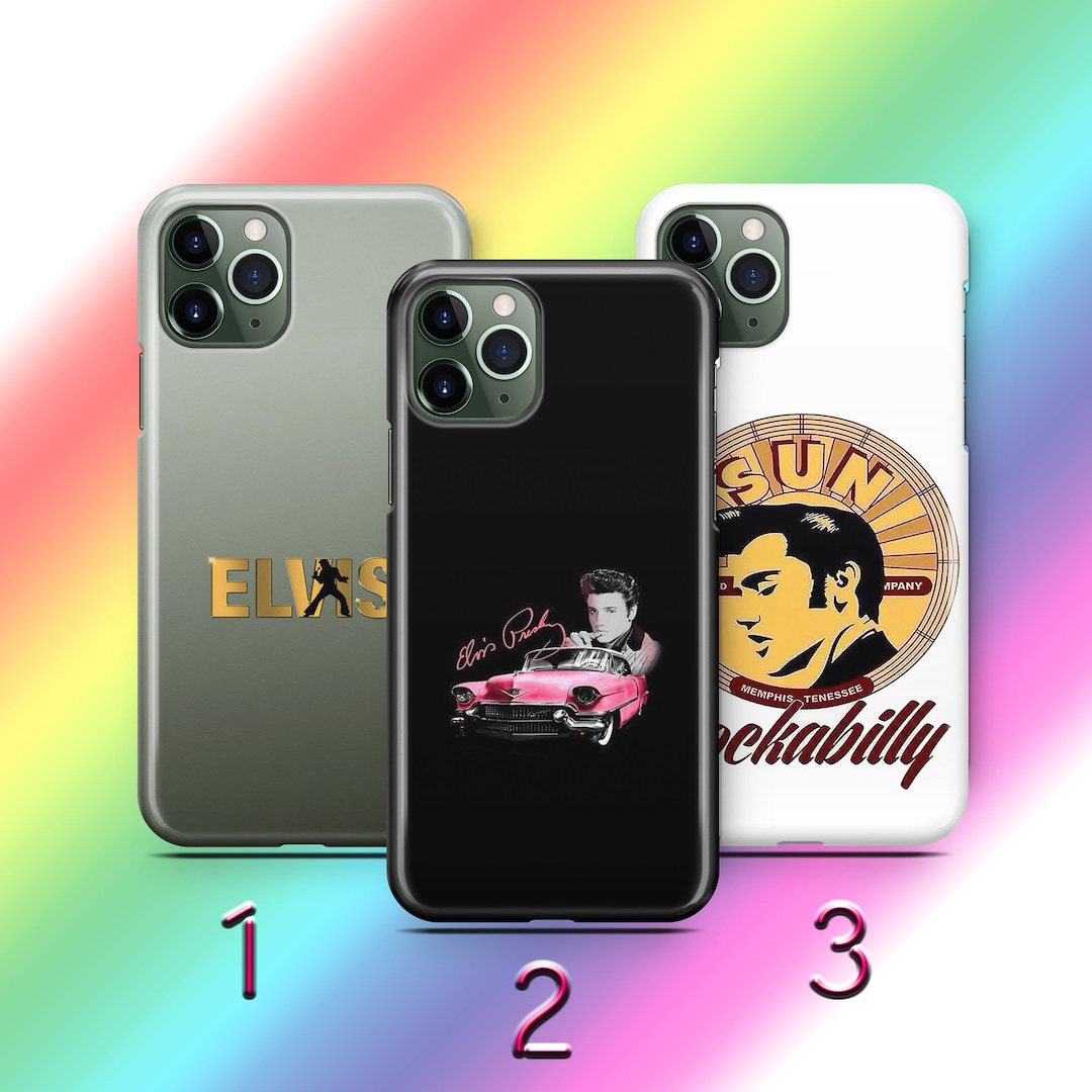 Elvis Presley K9 Phone Case for Apple iPhone 11 12 13 14 15 16 E 17 Air ...