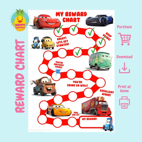 Pixar Sticker Digital - Etsy