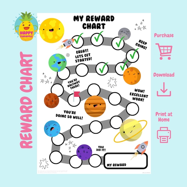 Space Stickers - Etsy