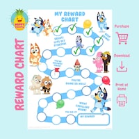 Reward Chart - Etsy