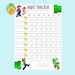 Super Mario Routine Reward Chart for Kids, ADHD, Chore Chart, Behaviour ...