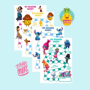 Hey Duggee Reward Chart for Kids, Chore Chart, Behaviour Chart, Digital ...