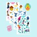 Octonauts Colourful Reward Chart for Kids, Chore Chart, Behaviour Chart ...