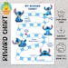 Stitch Reward Chart for Kids, Chore Chart, Behaviour Chart, Digital ...