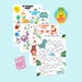 Dragons Colorful Reward Chart for Kids, Chore Chart, Behaviour Chart ...