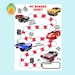 Cars Hot Wheels Themed Reward Chart for Kids, Chore Chart, Behaviour ...