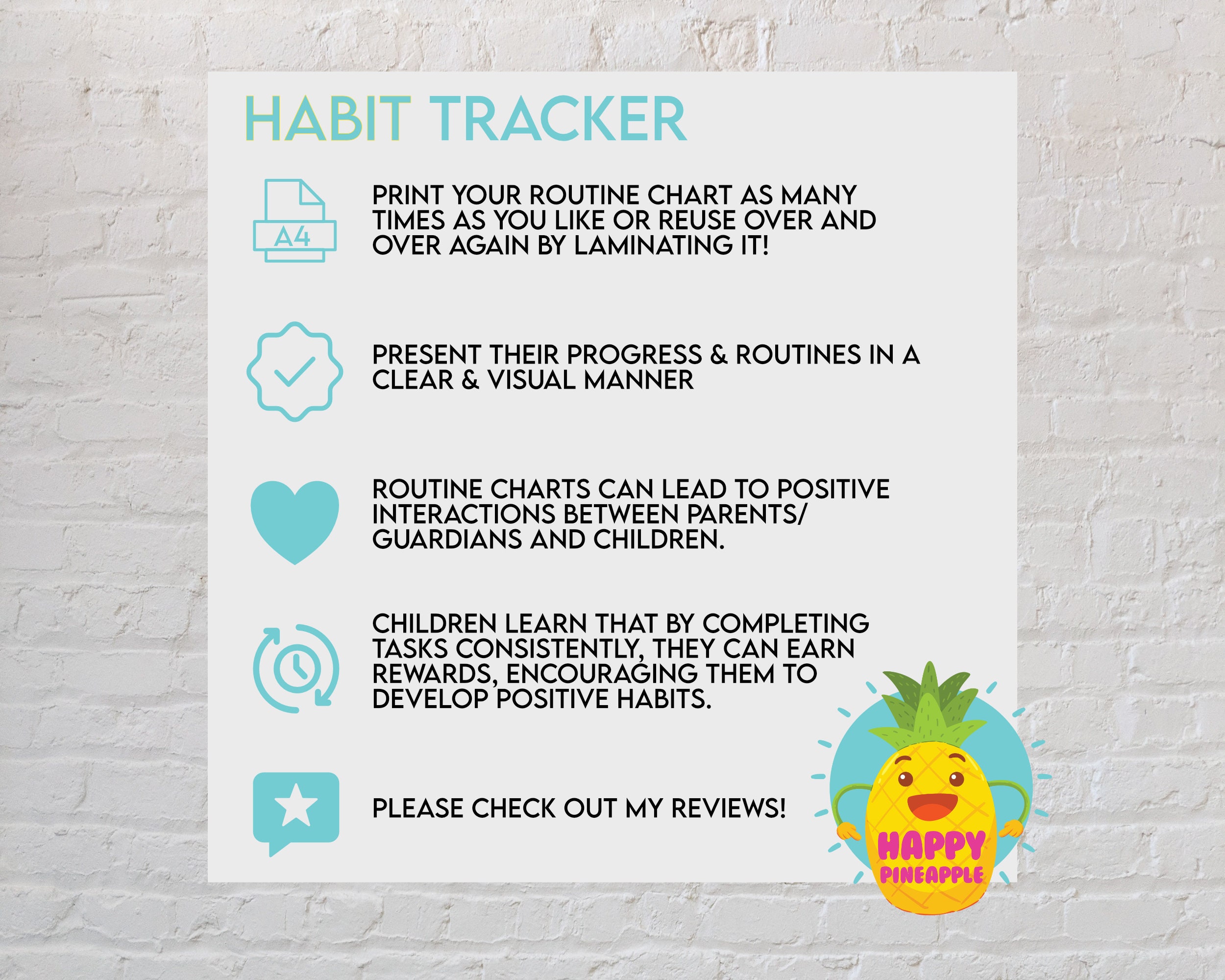 Pokemon Routine Reward Chart for Kids, ADHD, Routines, Chore Chart ...