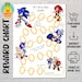 Sonic the Hedgehog Reward Chart for Kids, Chore Chart, Behaviour Chart ...