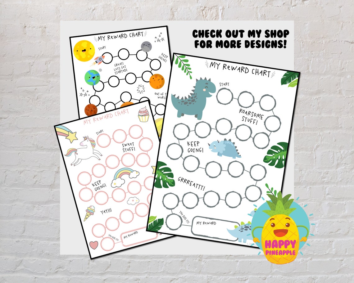 Gabby's Dollhouse Reward Chart for Kids, Chore Chart, Behaviour Chart ...