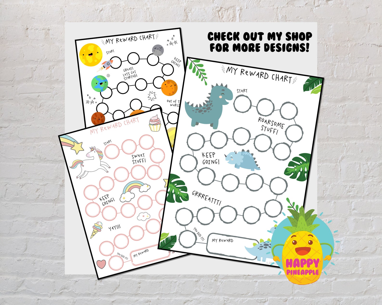 Gabby's Dollhouse Reward Chart for Kids, Chore Chart, Behaviour Chart ...