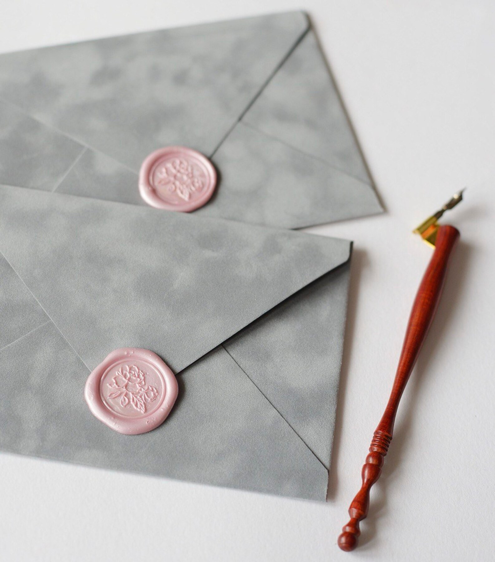 Velvet Envelopes, Grey Envelopes, Wedding Invitation Envelopes, Grey ...