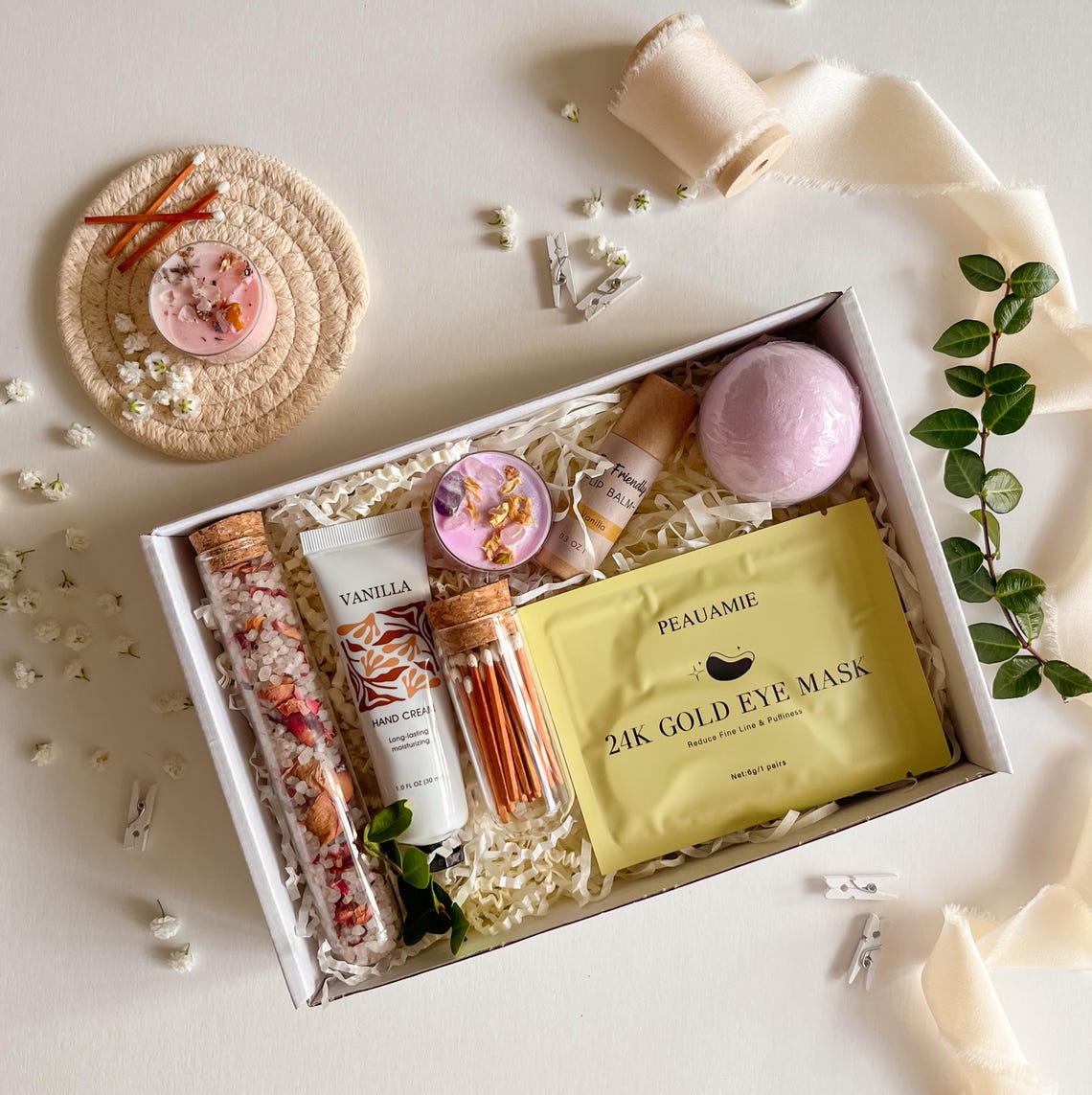 Self Care Gift Box, Relaxation Spa Kit, Sister-in-law Gift - Etsy