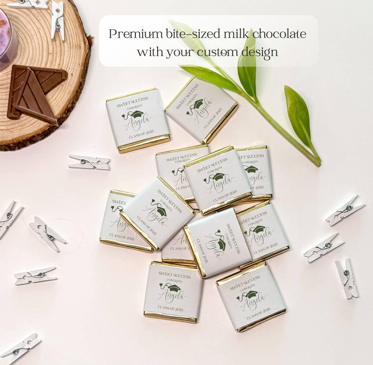 Personalized Graduation Milk Chocolate Favors, Class of 2026 - Etsy