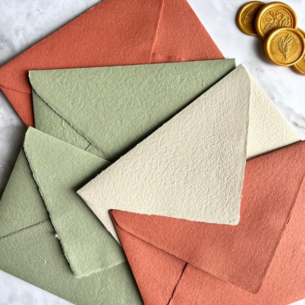Deckled Edge Envelopes - Etsy
