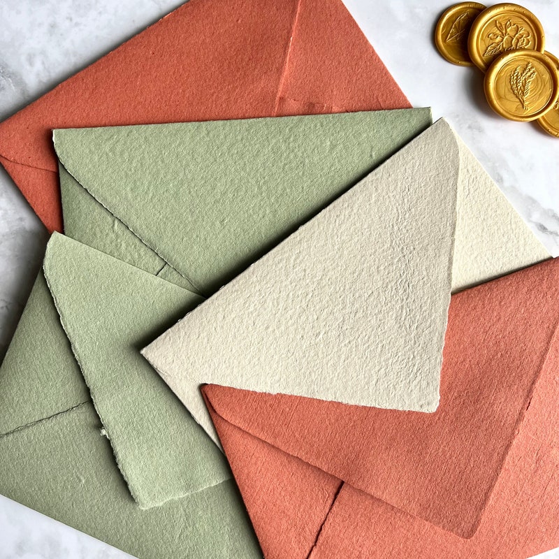 Deckled Edge Envelopes - Etsy