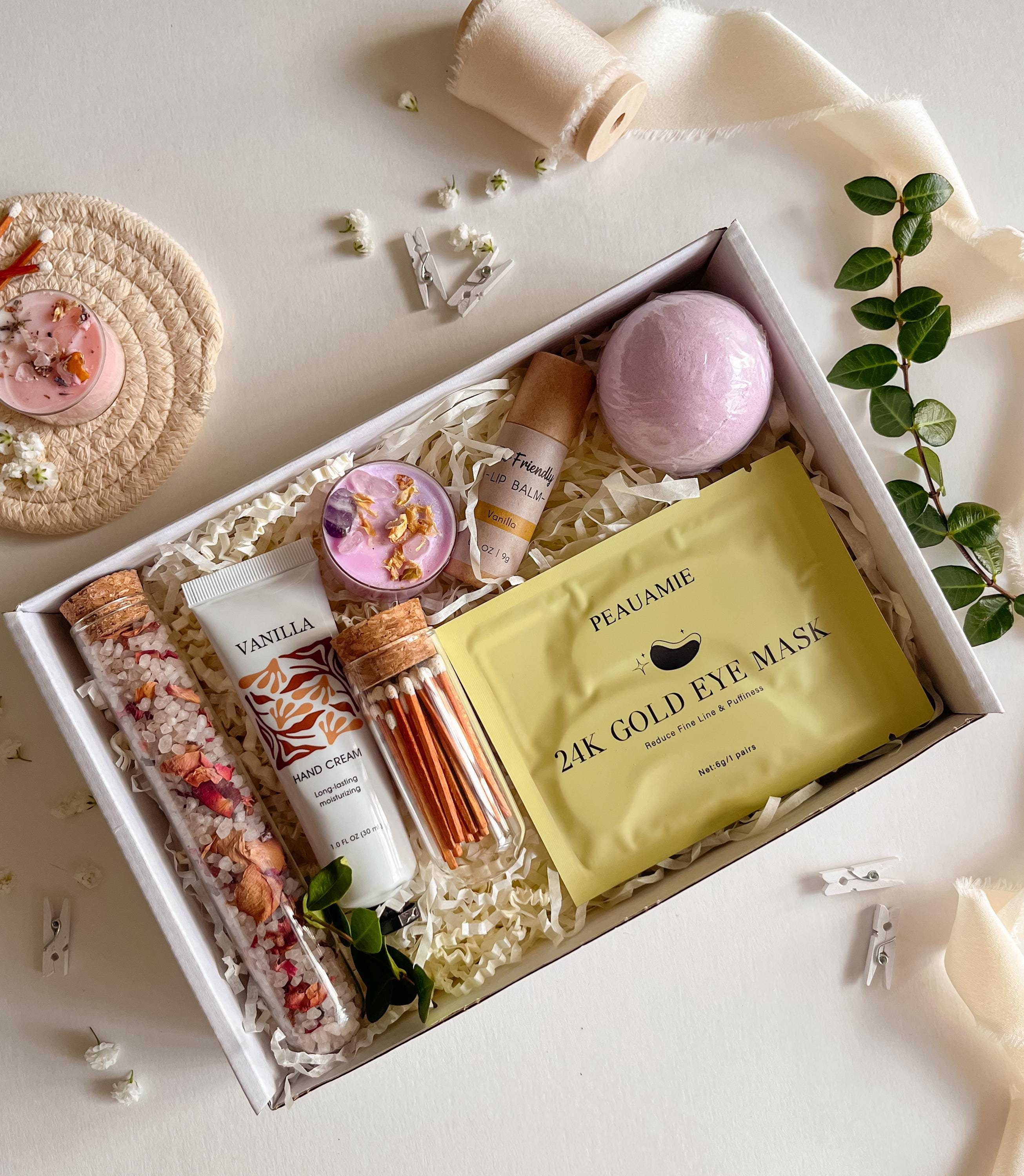 Self Care Gift Box, Relaxation Spa Kit, Sister-in-law Gift - Etsy