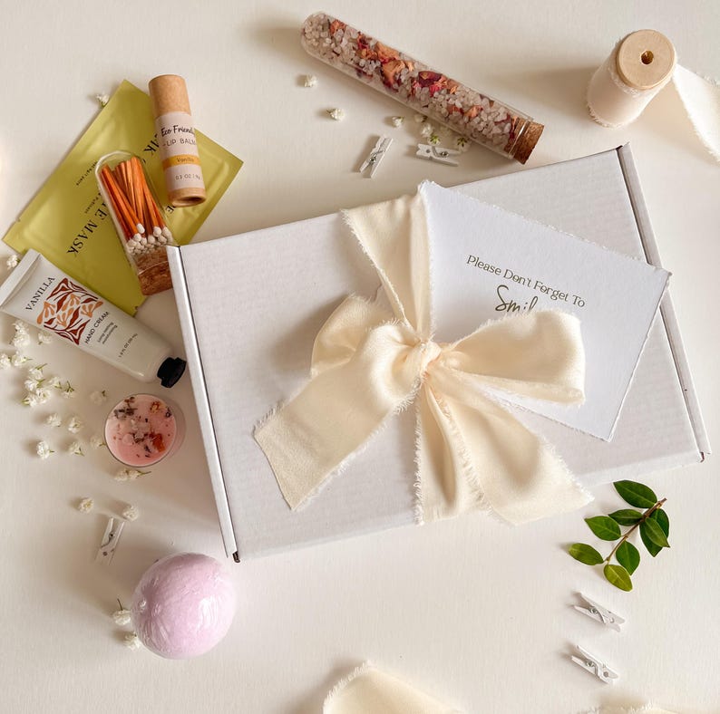 Self Care Gift Box, Relaxation Spa Kit, Sister-in-law Gift - Etsy