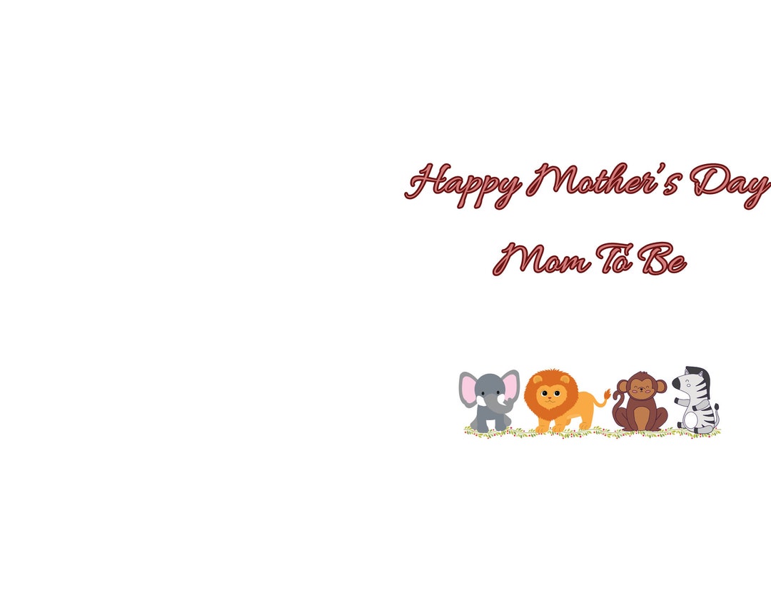 Mother's Day Card for Expecting Mothers - Etsy