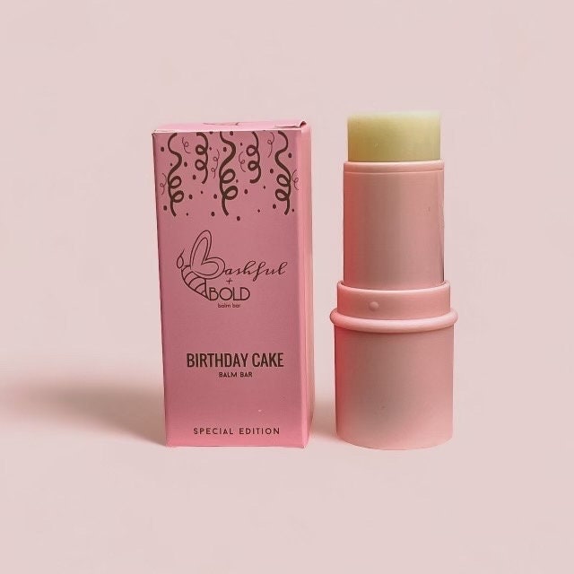 All Natural Birthday Cake Balm Bar ( Lip Balm) - Etsy