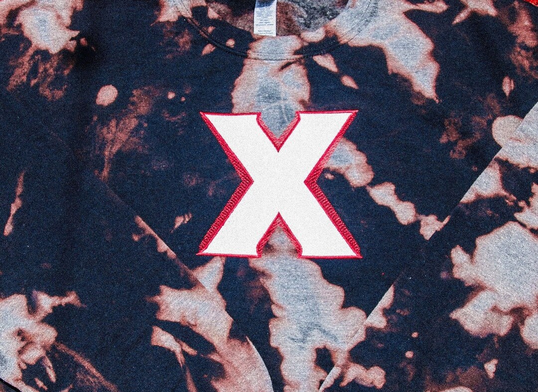 Ti West's x Inspired Cloud Tie-dye Embroidered Sweatshirt Horror A24 - Etsy