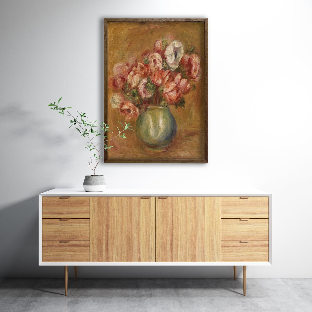 Pierre Auguste Renoir ''moss Roses dance of Roses , Impressionnisme ...